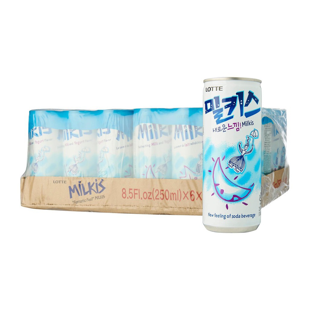 LOTTE Milkis Original Soda - Case (30 x 250ml) | Shopee Singapore