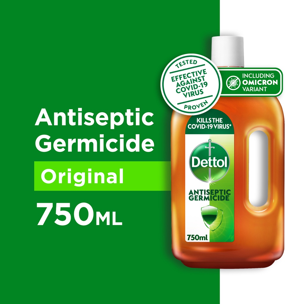 Dettol Antiseptic Germicide Liquid 750ML (Kills 99.9% of Germs ...