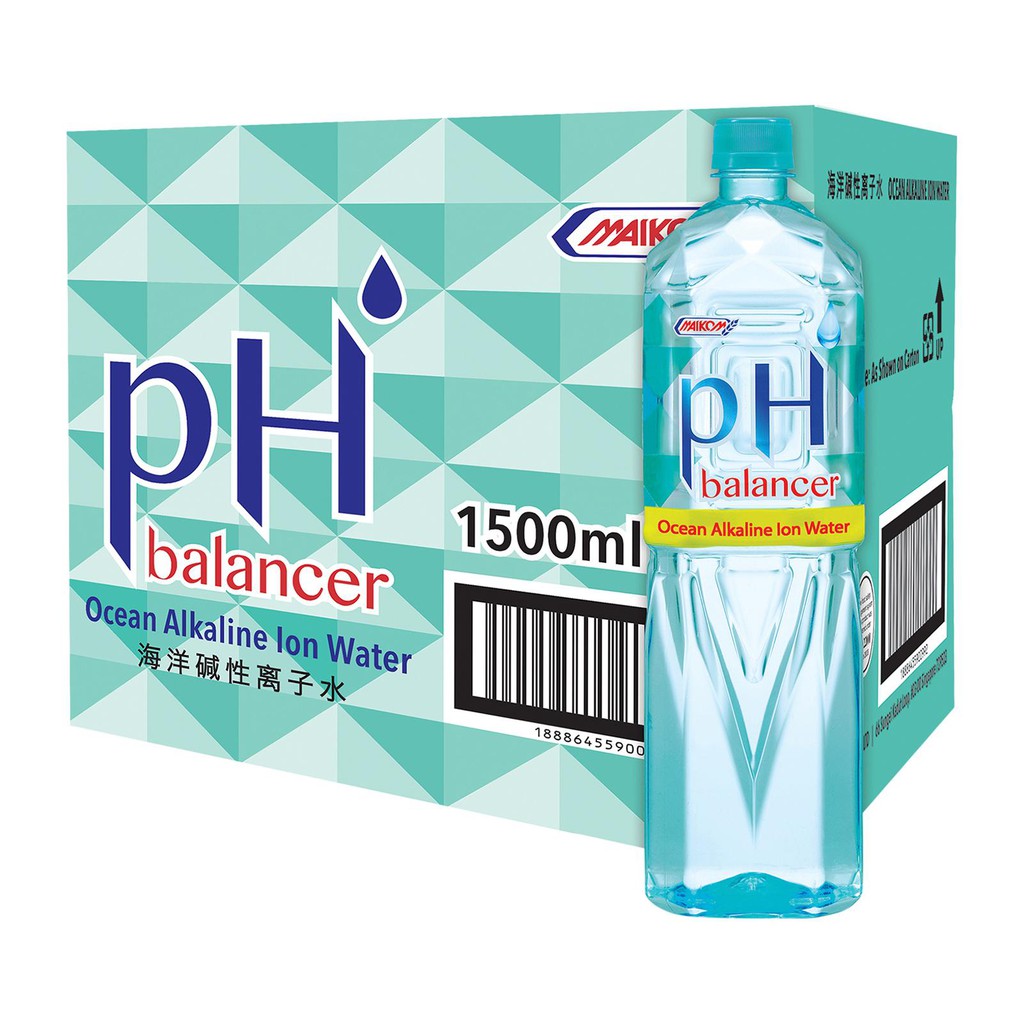 [!ALKALINE WATER!] - Ph Balancer Ocean Alkaline Ion Water (12x1500Ml ...