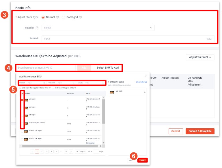 MyStock: How to add Stock Adjustments? | Shopee MY Seller Education Hub