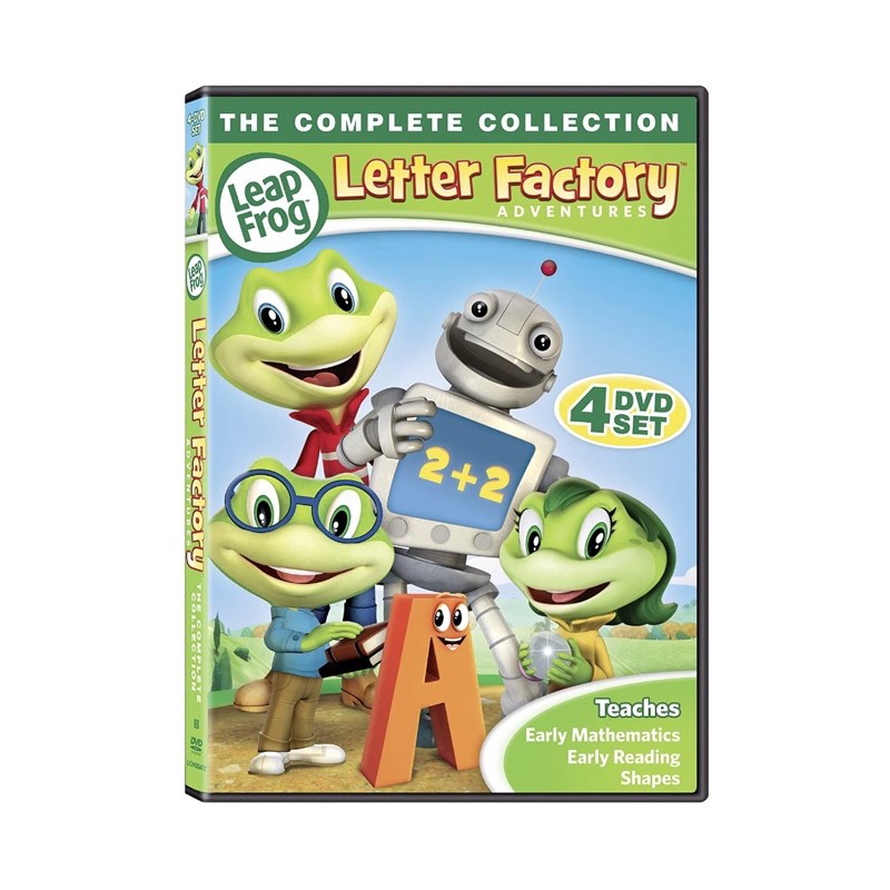 Leapfrog Letter Factory Adventure (4 DVD Set) | Shopee Singapore