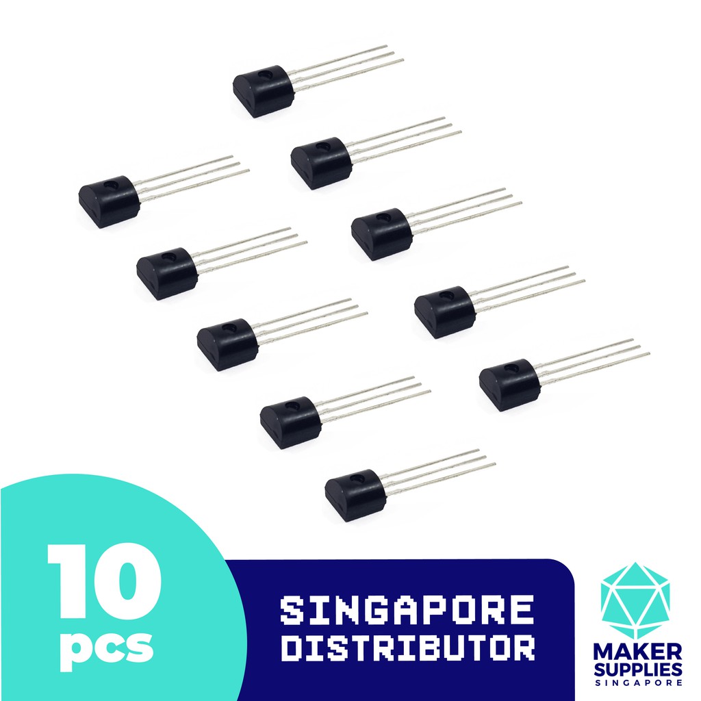 10pcs 2N2222 NPN Transistor 2222A | Shopee Singapore