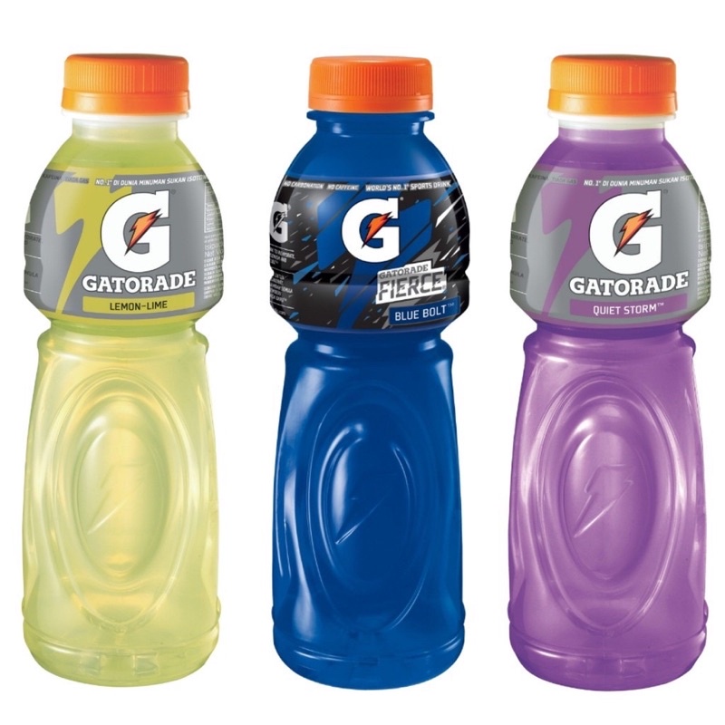 Gatorade 24btls x 500ml ( Blue Bolt / Quiet Storm / Lemon Lime ...