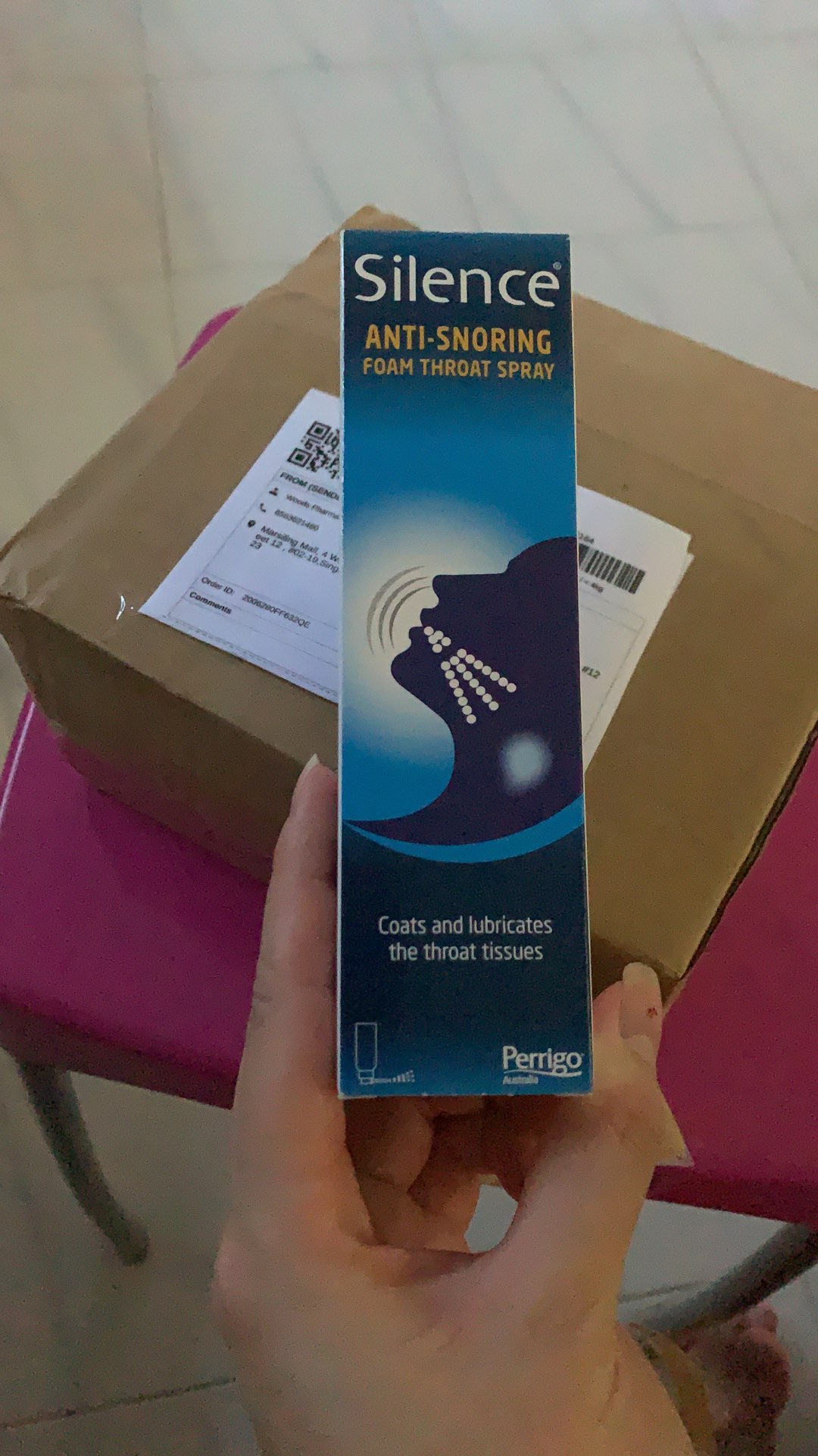 Silence Anti-Snoring Throat Spray 50ml | Shopee Singapore