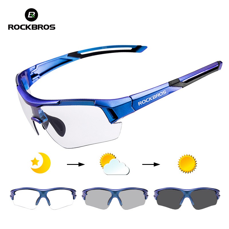 Rockbros Photochromic Sunglasses ROCKBROS Photochromic Cycling ...