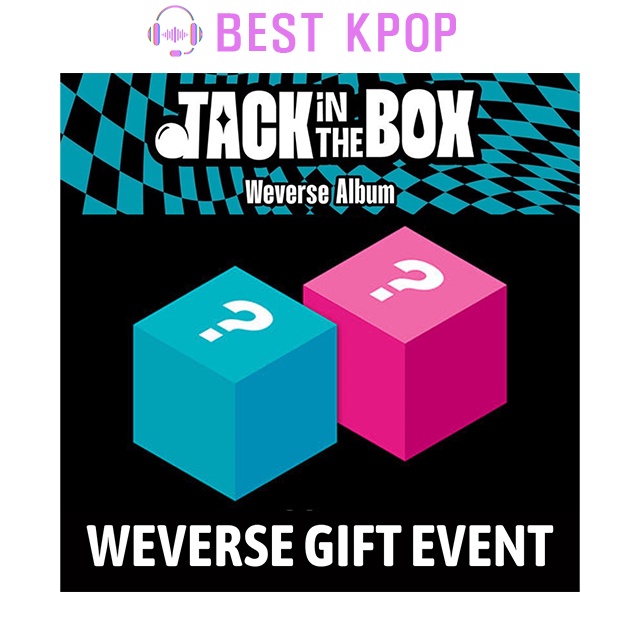 BTS J-HOPE (WEVERSE ALBUMS VER.) - JACK IN THE BOX 1ST SINGLE ALBUM WEVERSE GIFT EVENT | Shopee ...