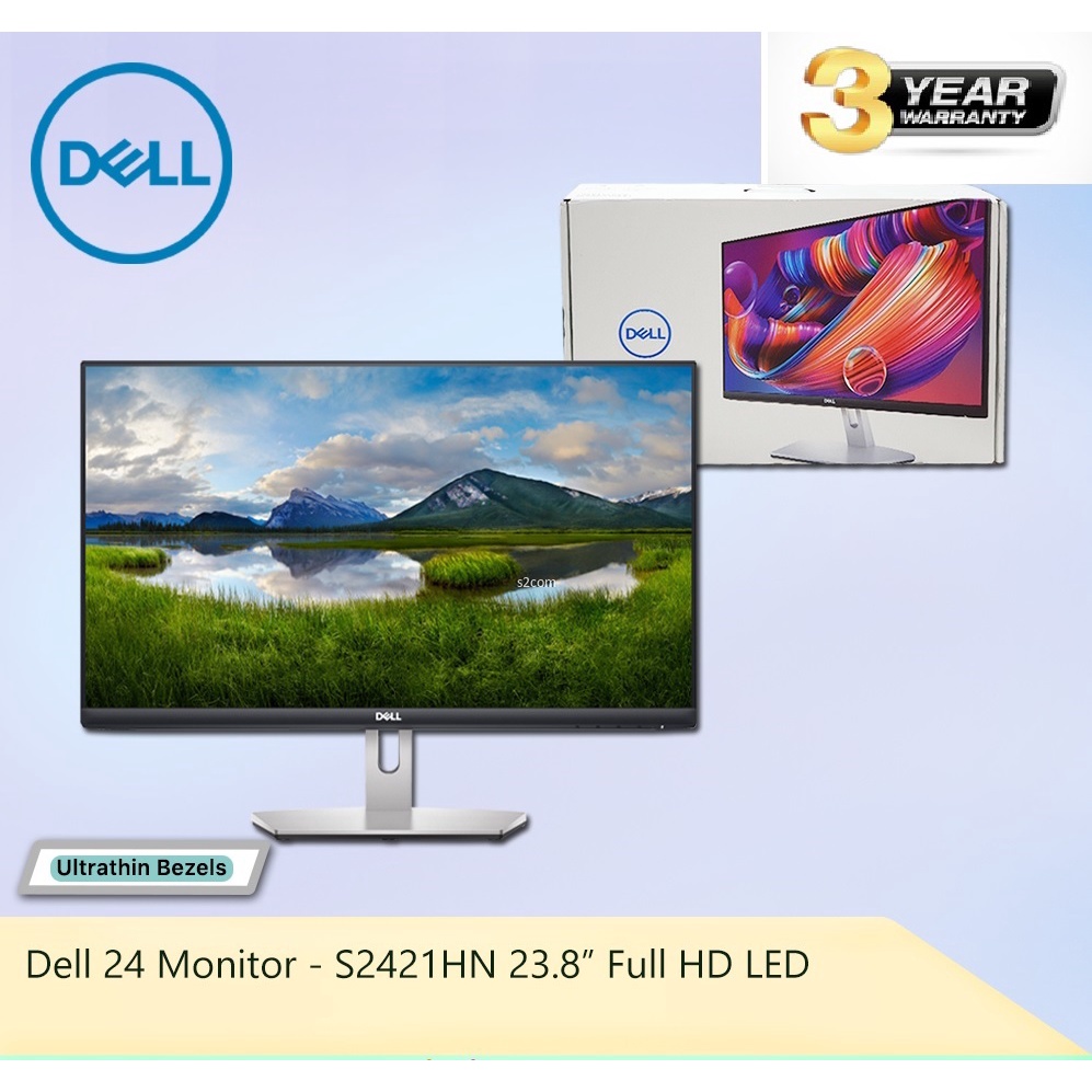 [Brand new] DELL S2421HN - 23.8" IPS Full HD (1080p) 1920 x 1080, 75hz ...