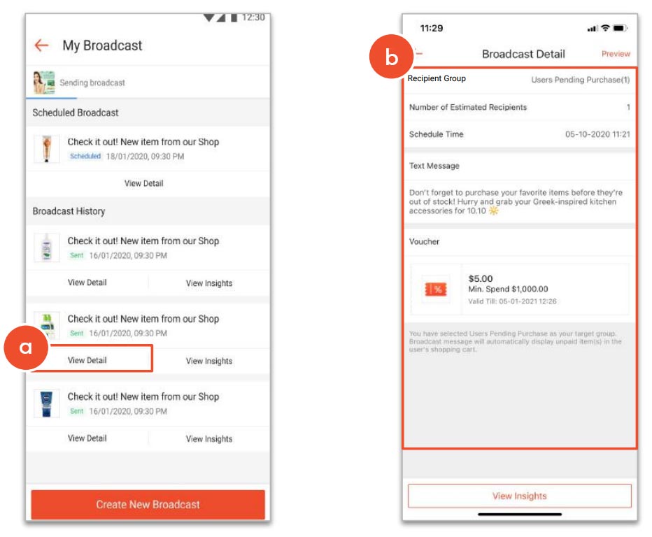 App Chat Broadcast | Shopee PH Seller Education Hub