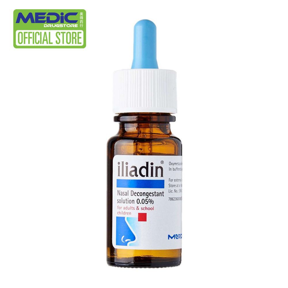 Iliadin Adult Drop 0.05-Percent 10Ml - By Medic Marketing | Shopee ...