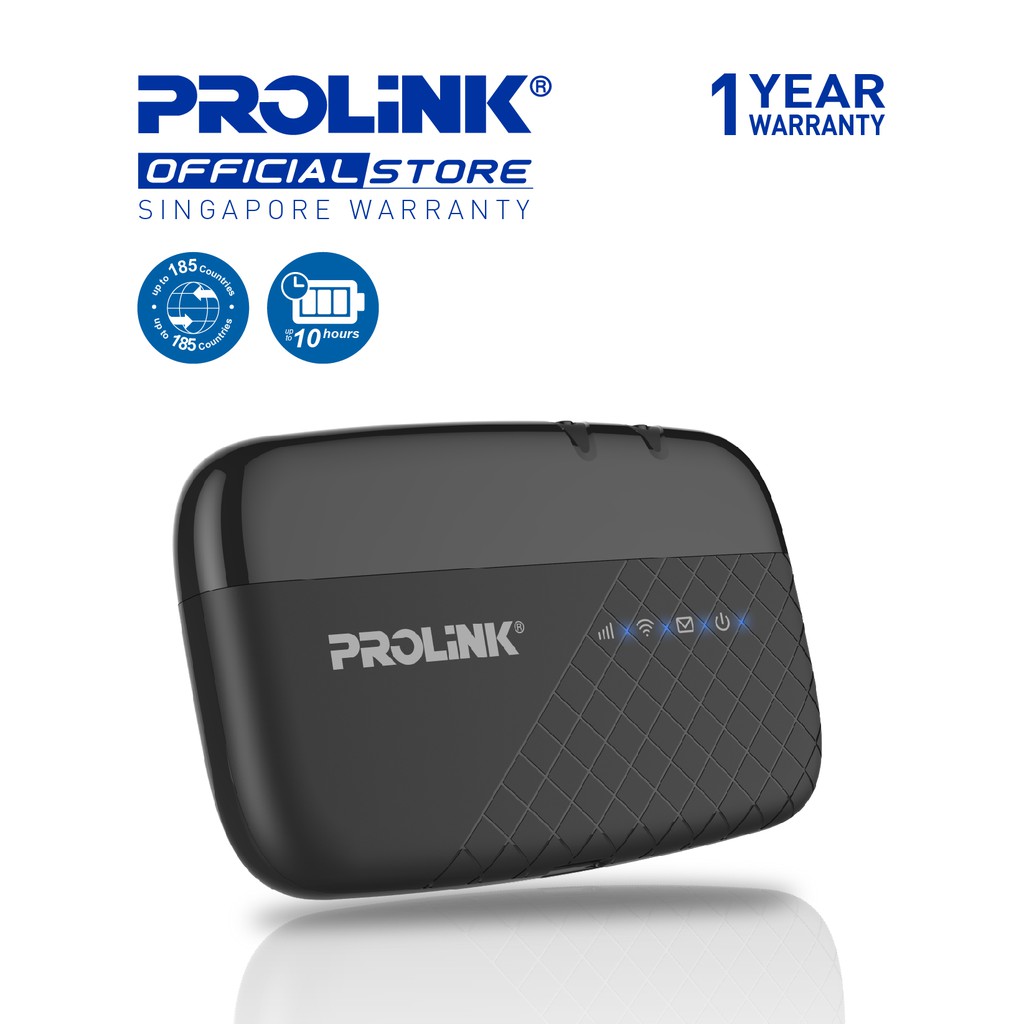 PROLiNK PRT7011L Smart 4G LTE WiFi 300Mbps Hotspot Travel Mobile Router ...