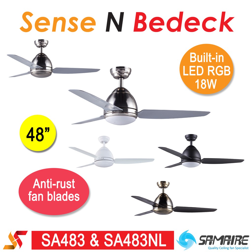 48 Inch Ceiling Fan Replacement Blades | Shelly Lighting
