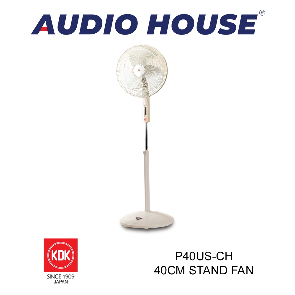 KDK P40US 40CM STAND FAN (CHAMPAGNE/WHITE) ***1 YEAR WARRANTY ...