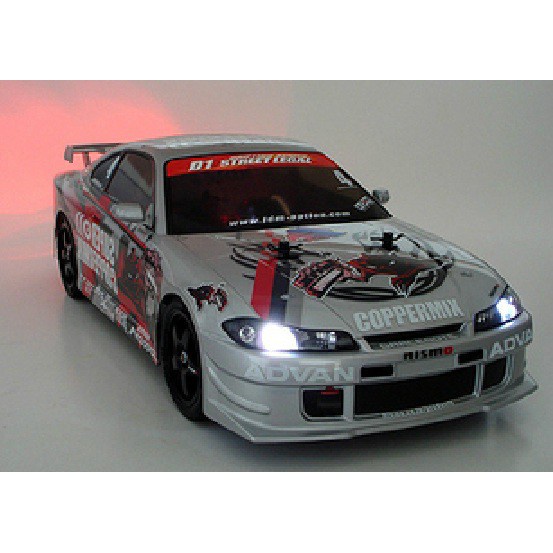 1/10 RC Car Shell Nissan S15 1/10 PVC Sprayed Free Light Cup Tail Wing ...
