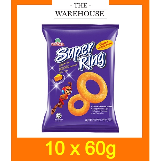 Super Ring Snack - 10 x 60g (Local Stock) | Shopee Singapore