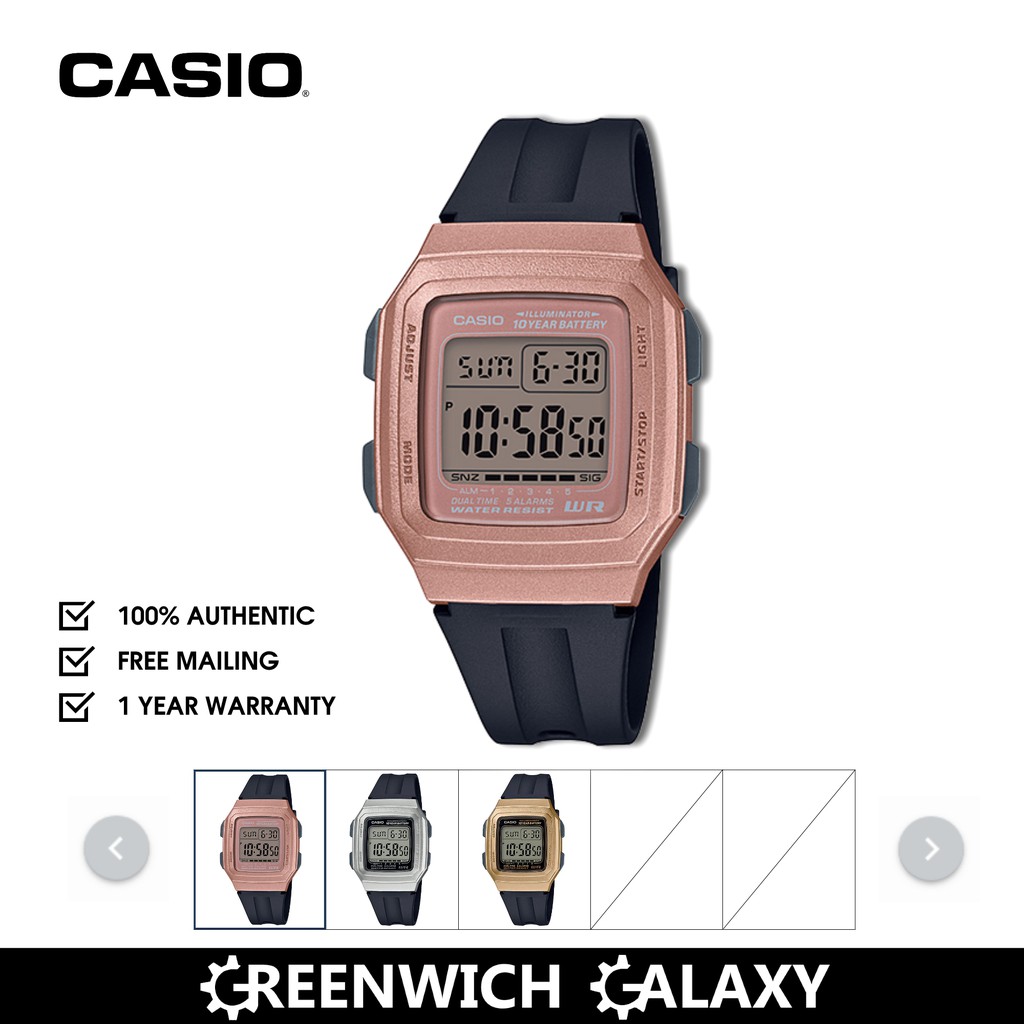 Casio Latest Digital Sports Watch (F-201W Series) | Shopee Singapore