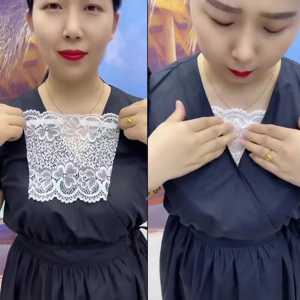 One piece of chest wrap, chest cloth anti light thin underwear, lace ...