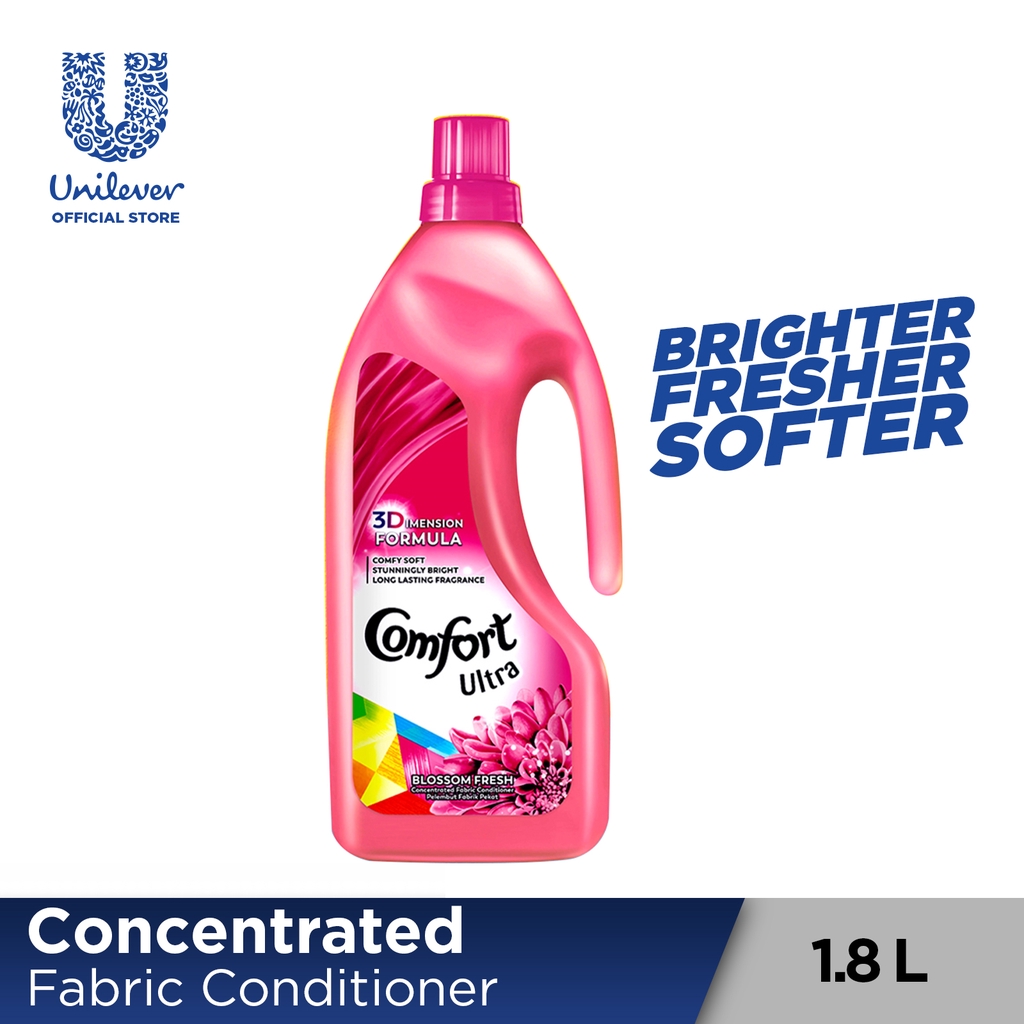 Comfort Concentrate Ultra Blossom Fresh Fabric Softener 1.8L | Shopee ...