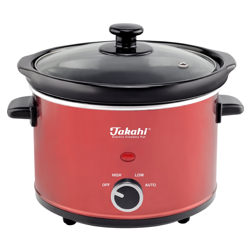 TAKAHI Electric Crockery Pot (2.5L) - Model: 2521 / Type: CR-TR - Slow ...