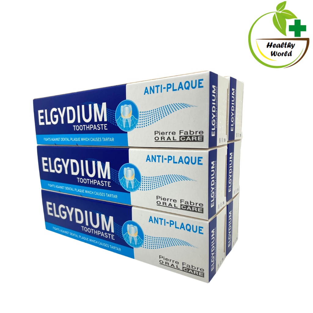ELGYDIUM Anti Plaque Toothpaste 75ml (Expiry May/June 2023) | Shopee ...