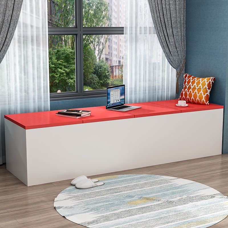 40cm high bay window storage cabinet custom flip-top can sit storage ...