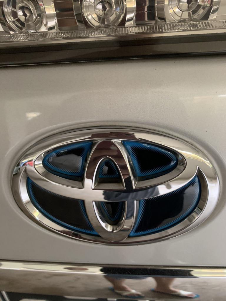 Steering Wheel Front Rear Emblem Badge Logo Sticker Decal Universal For ...