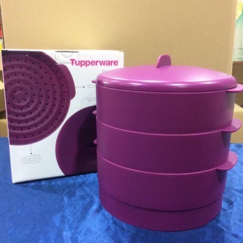 STEAM IT 3 Layer Tupperware | Shopee Singapore
