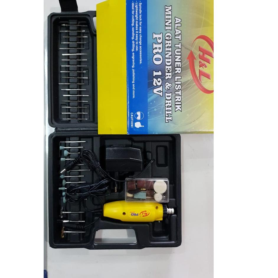 Hnl 12V Mini Die Grinder Set Grinding Set H&L Mini Die Grinder Set 12V ...