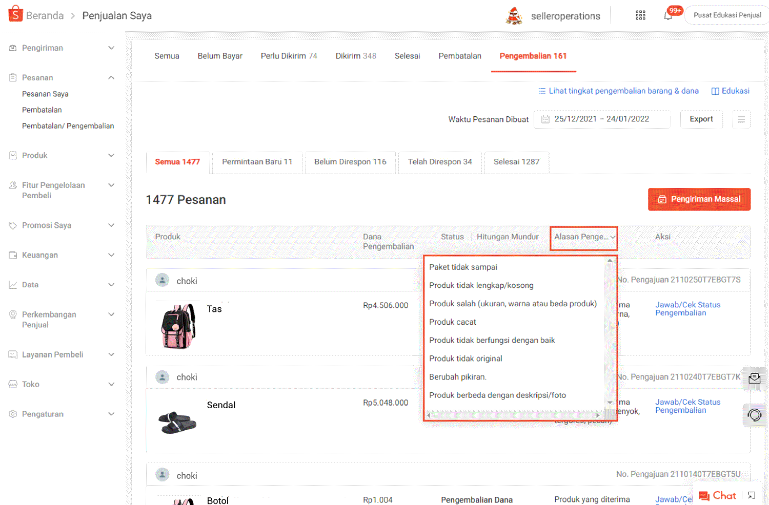 Mengelola Pengembalian Barang/Dana Shopee Mall | Pusat Edukasi Penjual Shopee Indonesia