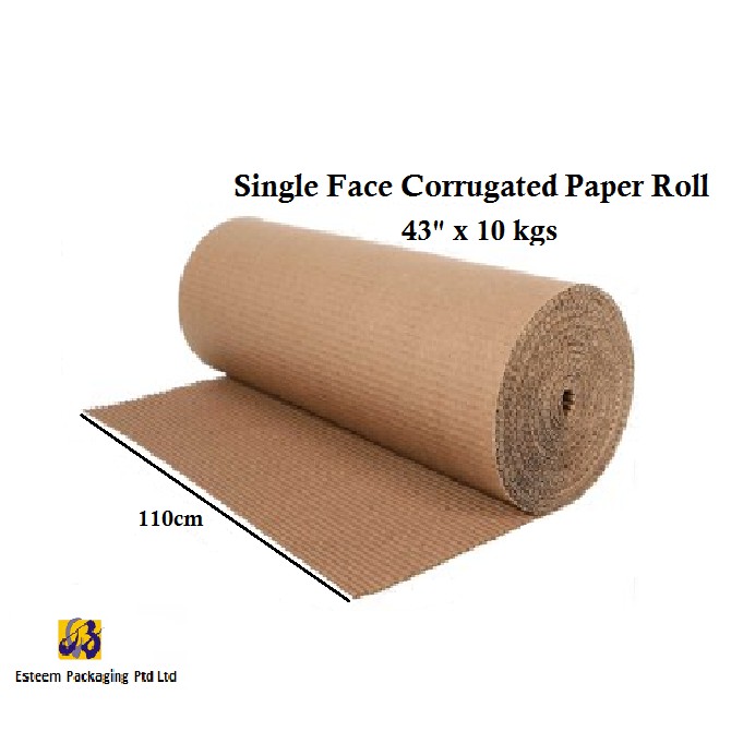 Corrugated Single Facer Paper Roll - 43" x 10 kg (Max. 1 per No./Order ...