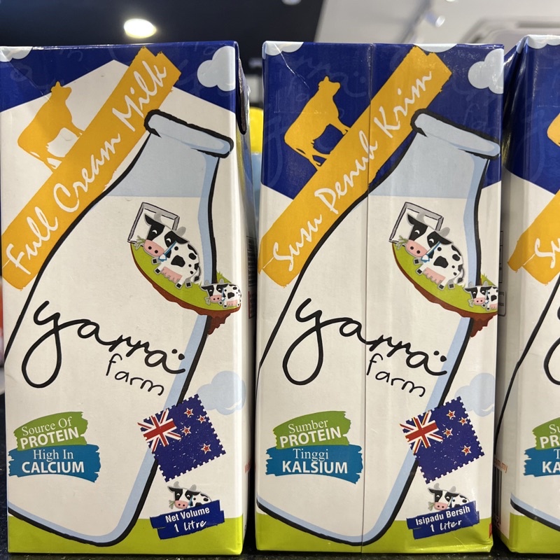 FARM FRESH UHT YARRA FULL CREAM MILK 1LITRE | Shopee Singapore
