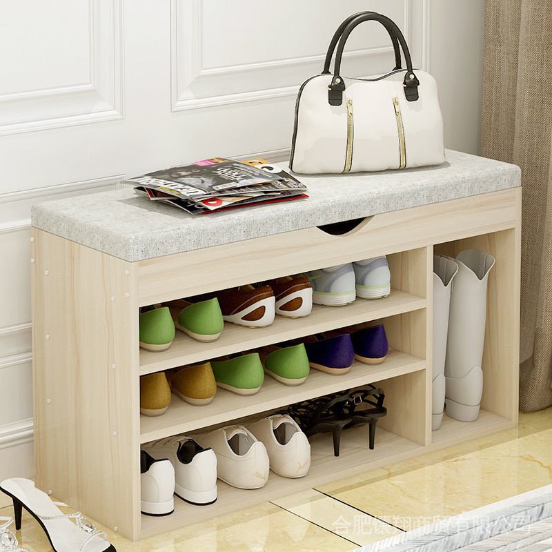 【In stock】shoe rack Shoe stool can sit on sofa stool shoe stool shoe ...