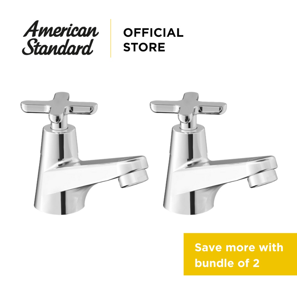 (Bundle of 2) American Standard Winston Pillar Tap (Cross Handle ...