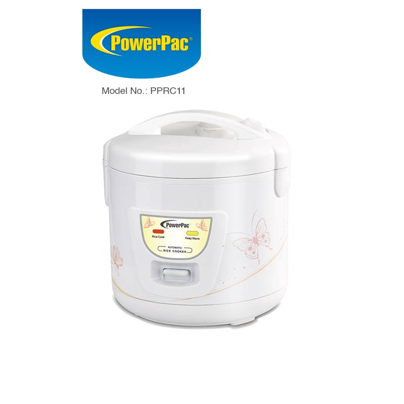 PowerPac Rice Cooker 1L with Steamer (PPRC11) | Shopee Singapore