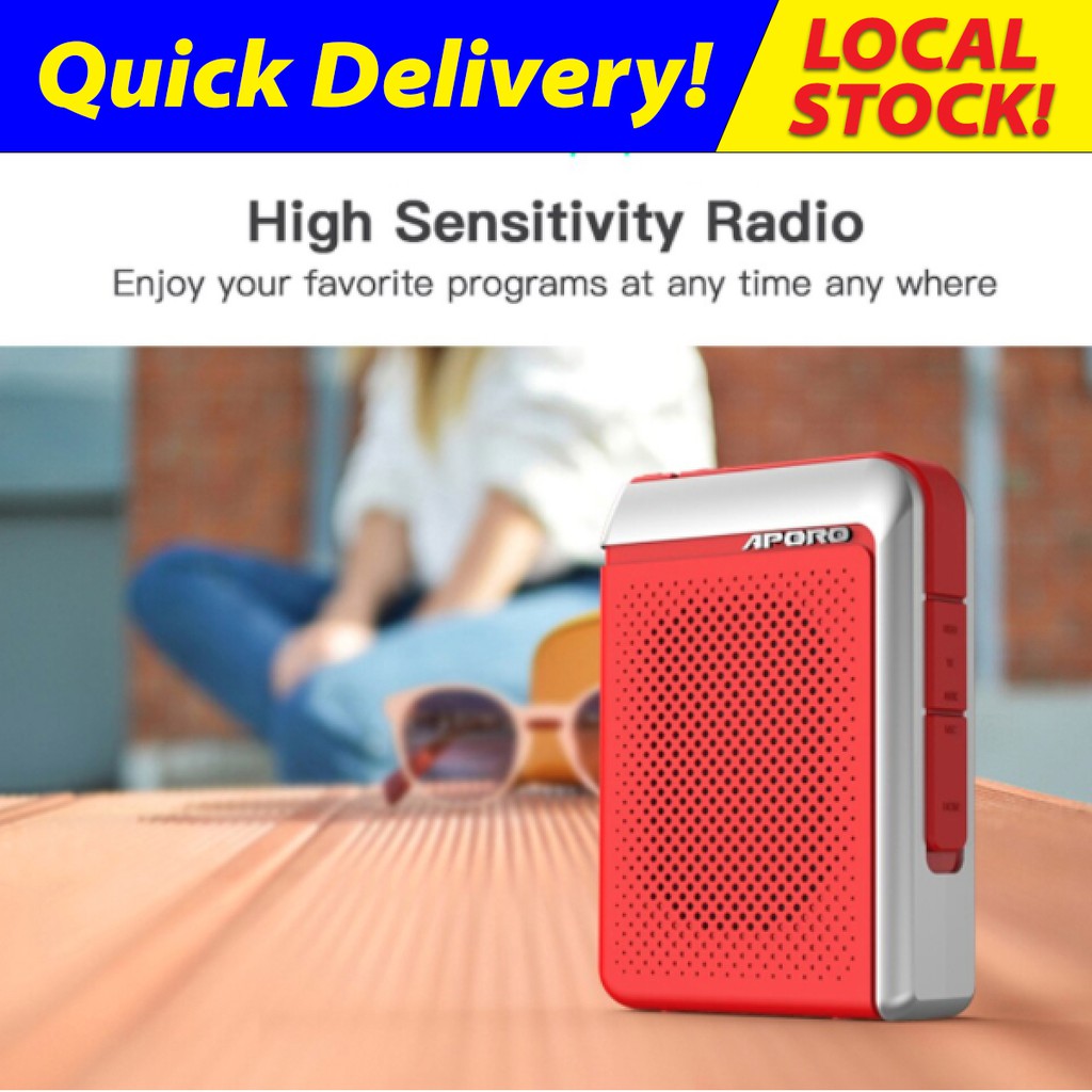 APORO T18 Voice Amplifier / Wireless Mic Speaker 30W Bluetooth / UHF ...