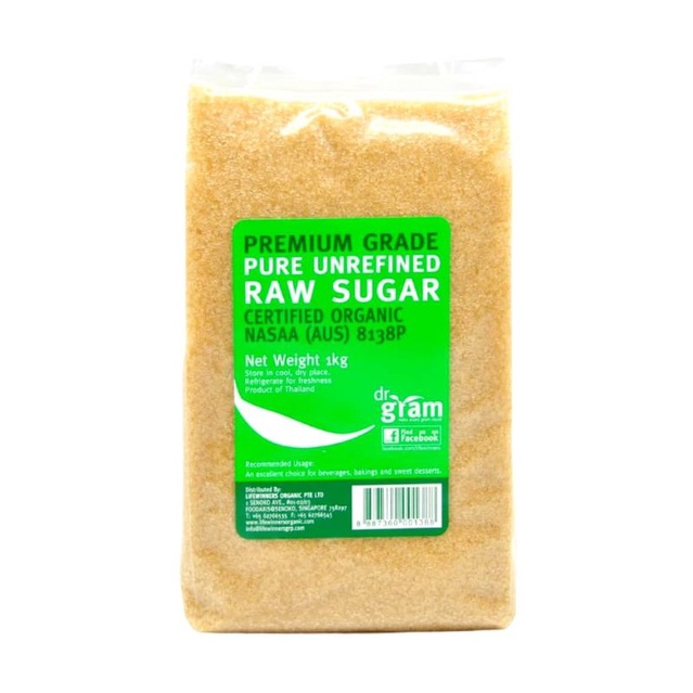 Organic Raw Sugar (Unrefined) 1Kg | Shopee Singapore