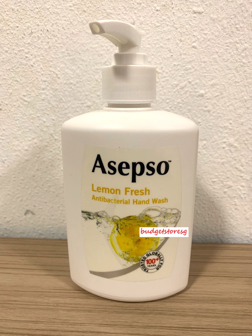 Asepso Antibacterial Hand Wash Lemon Fresh - 250 mL | Shopee Singapore