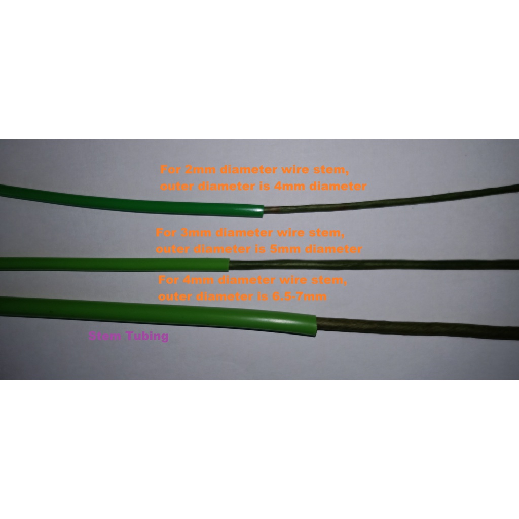 Artificial flower wire stem tubing nylon stocking calla lily lotus ...