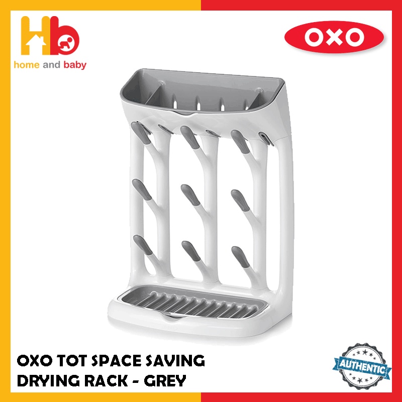 OXO TOT SPACE SAVING DRYING RACK - GREY | Shopee Singapore
