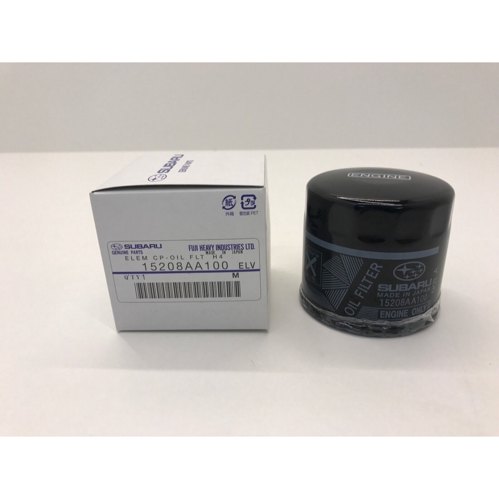 OEM SUBARU OIL FILTER 15208-AA100 XV/IMPREZZA/FORESTER/LEGACY/WRX | Shopee Singapore