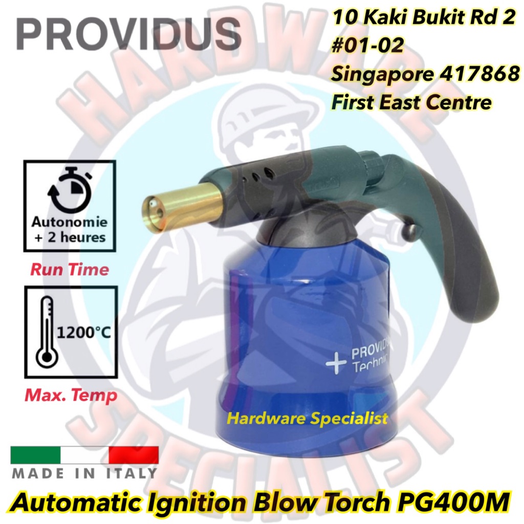 Providus Technic Automatic Piezo Ignition Blow Torch PG400M | Shopee ...