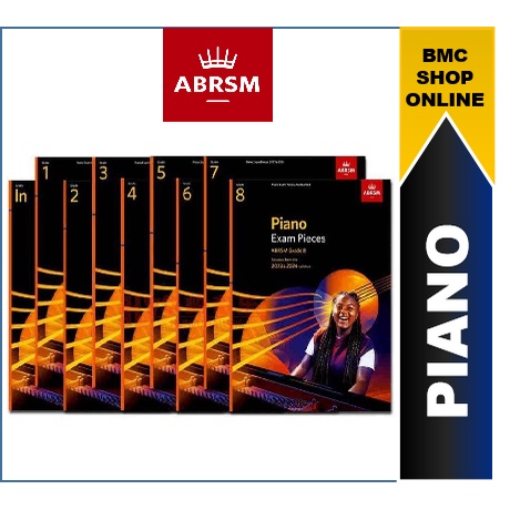 ABRSM PIANO EXAM PIECES GRADE 1,2,3,4,5,6,7,8 FROM 2023 & 2024 SYLLABUS | Shopee Singapore