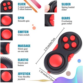 Fidget Pad - Fidget Controller - Anxiety and Stress Relief - Silent ...