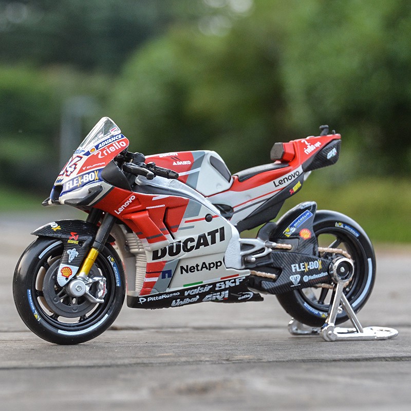 Maisto 1:18 2018 Ducati MotoGP Racing Desmosedici RR Factory Racing ...