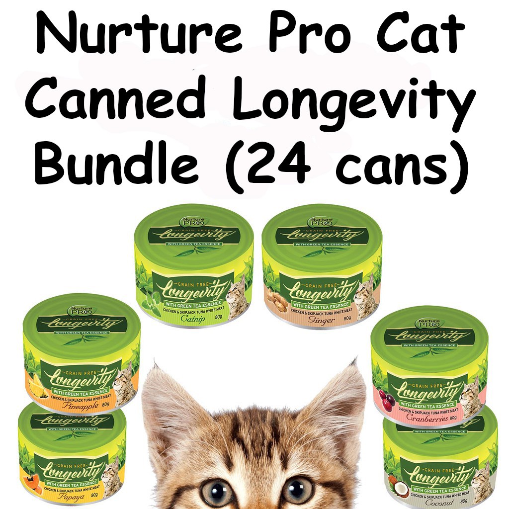 Nurture Pro Cat Canned Longevity Bundle | Shopee Singapore