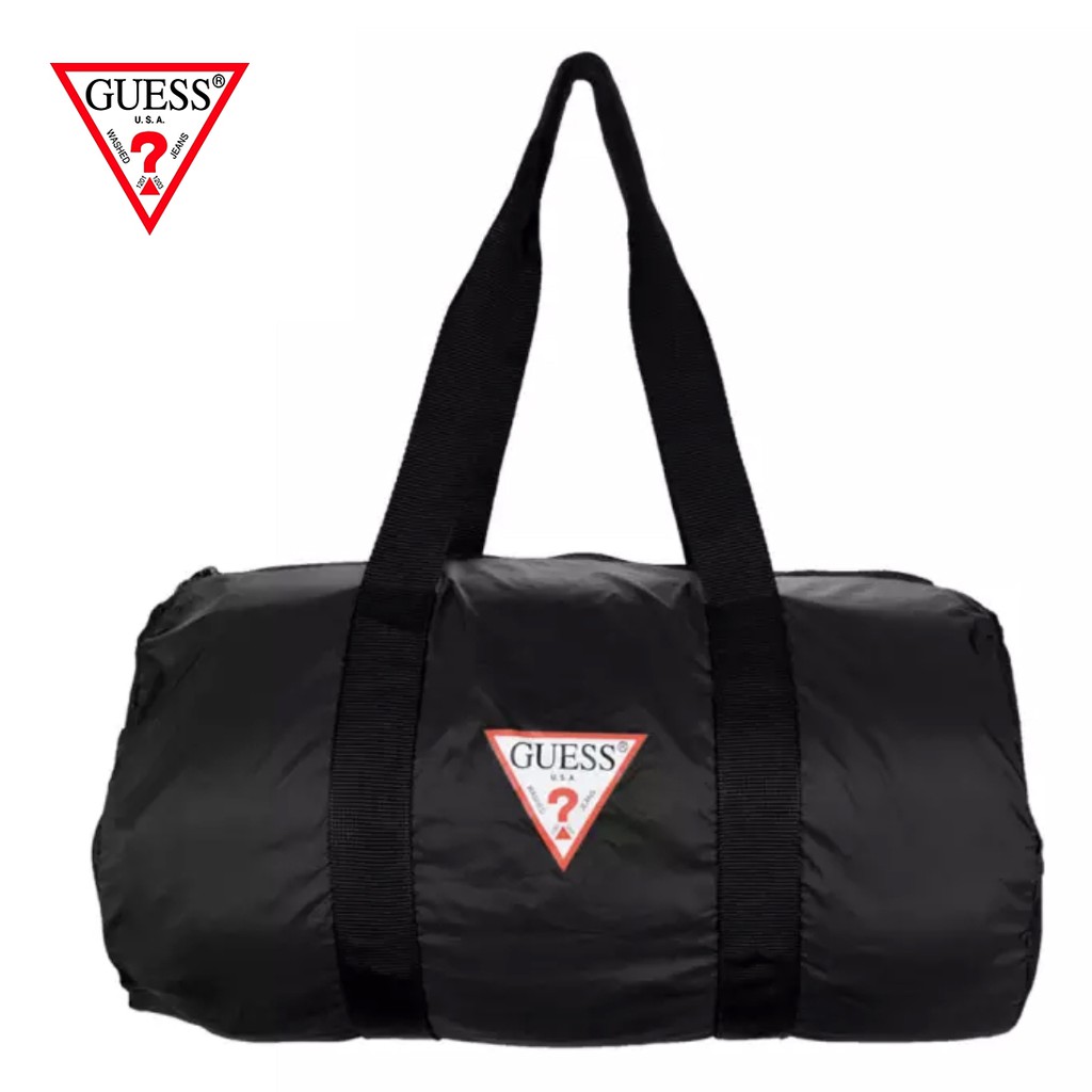 GUESS EASY ALL Foldable Duffel Bag with Classic Guess Triangle Logo ...