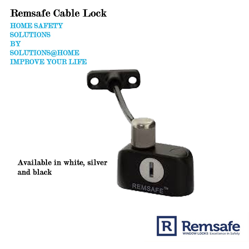 Remsafe Swing Window Lock Cable Lock | Shopee Singapore