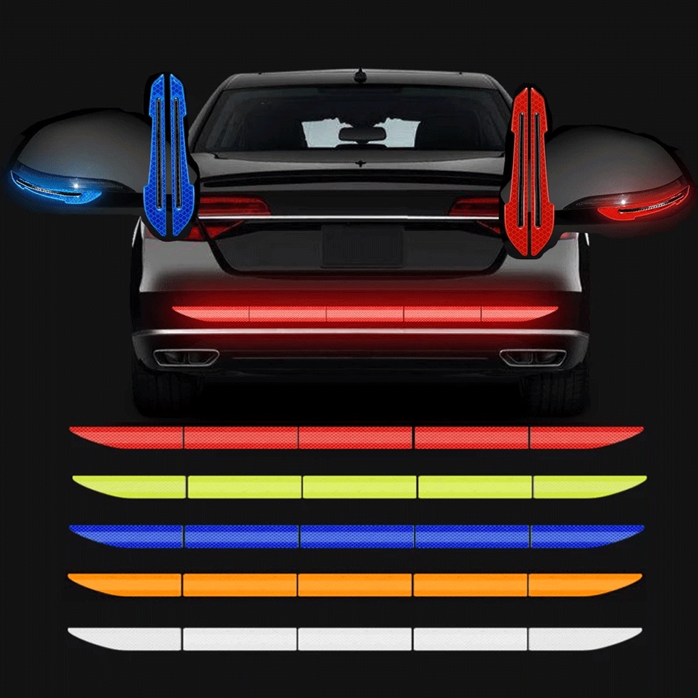 New Reflective Sticker Traffic Safety Night Warning Mark Car Reflective ...