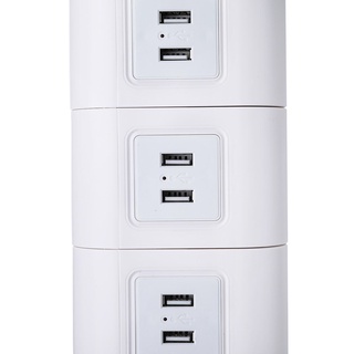 Five-layer vertical socket power strip multi-function tower socket USB ...