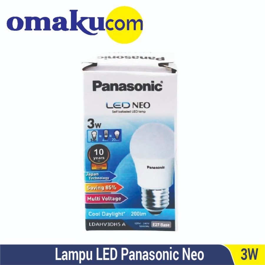 Panasonic Neo 3W LED Bulb | Shopee Singapore