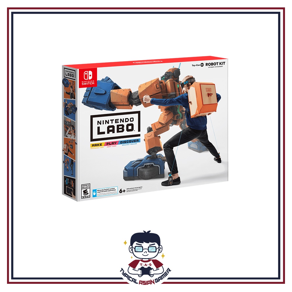 Nintendo Labo: Robot Kit [Nintendo Switch] | Shopee Singapore